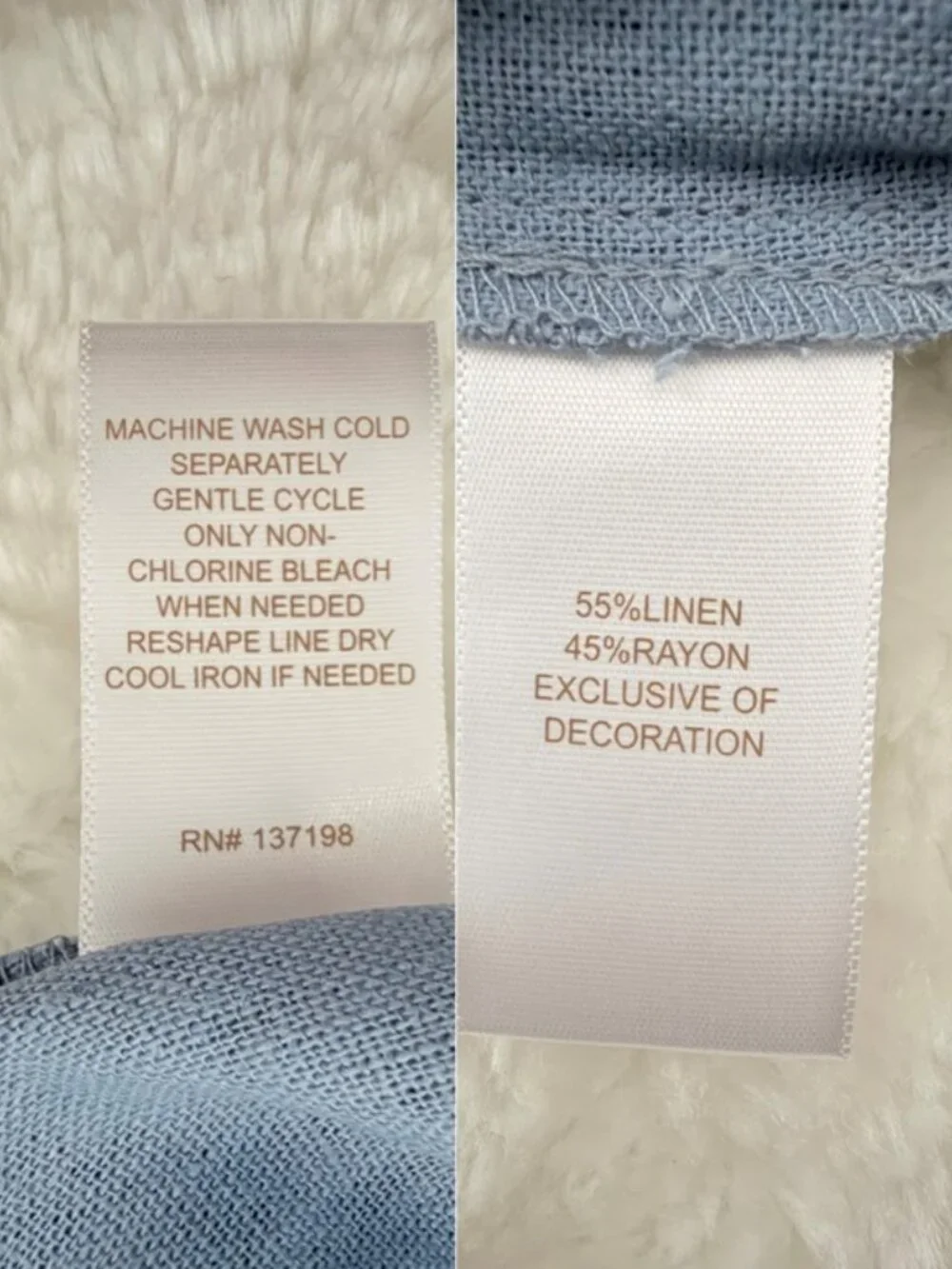 Caroline Constas | Tops | Nwt Caroline Constas Blue Linen Lace Blouse ...
